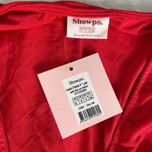Showpo. | Tops | Nwt Showpo Bodysuit Sz 4 | Poshmark